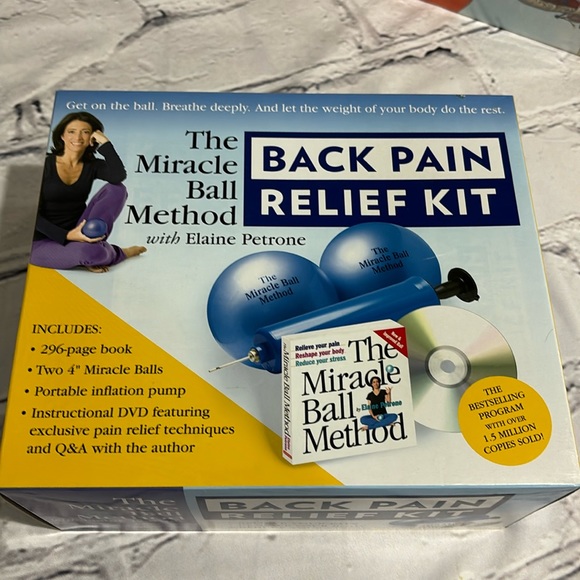 Other | The Miracle Ball Method Back Pain Relief Kit | Poshmark
